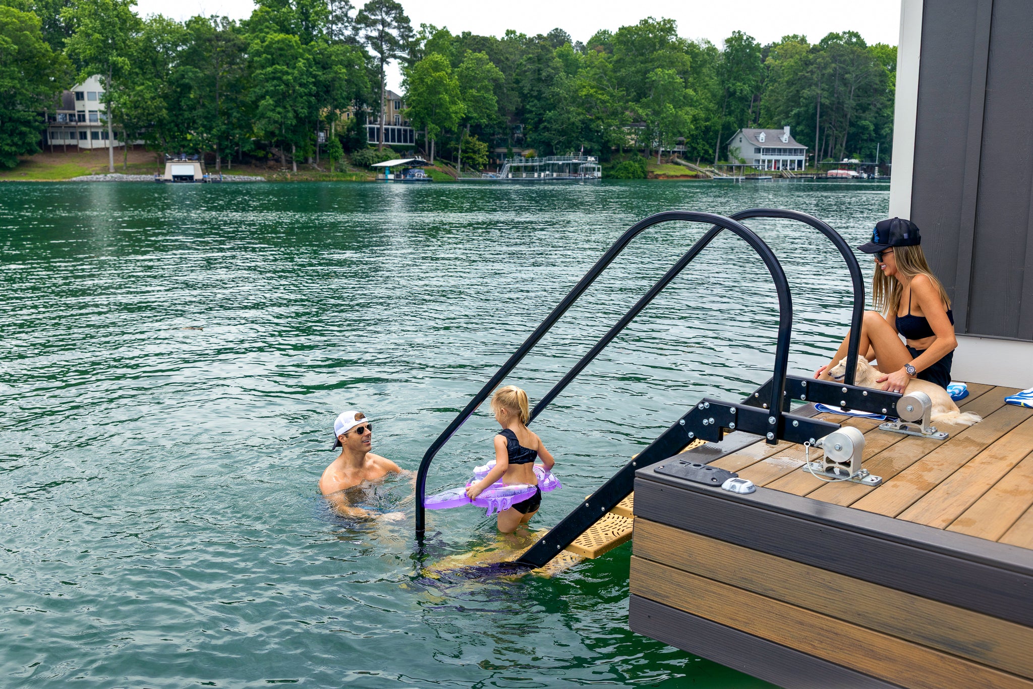 Spring Assisted Dock Ladders | NautiSteps by Tie Down Marine